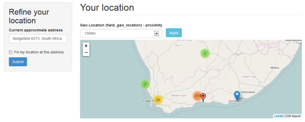 "Refine/Set my location" block -- some ideas [#2176513] | Drupal.org