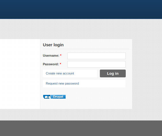 Improve user login form [#902800] | Drupal.org