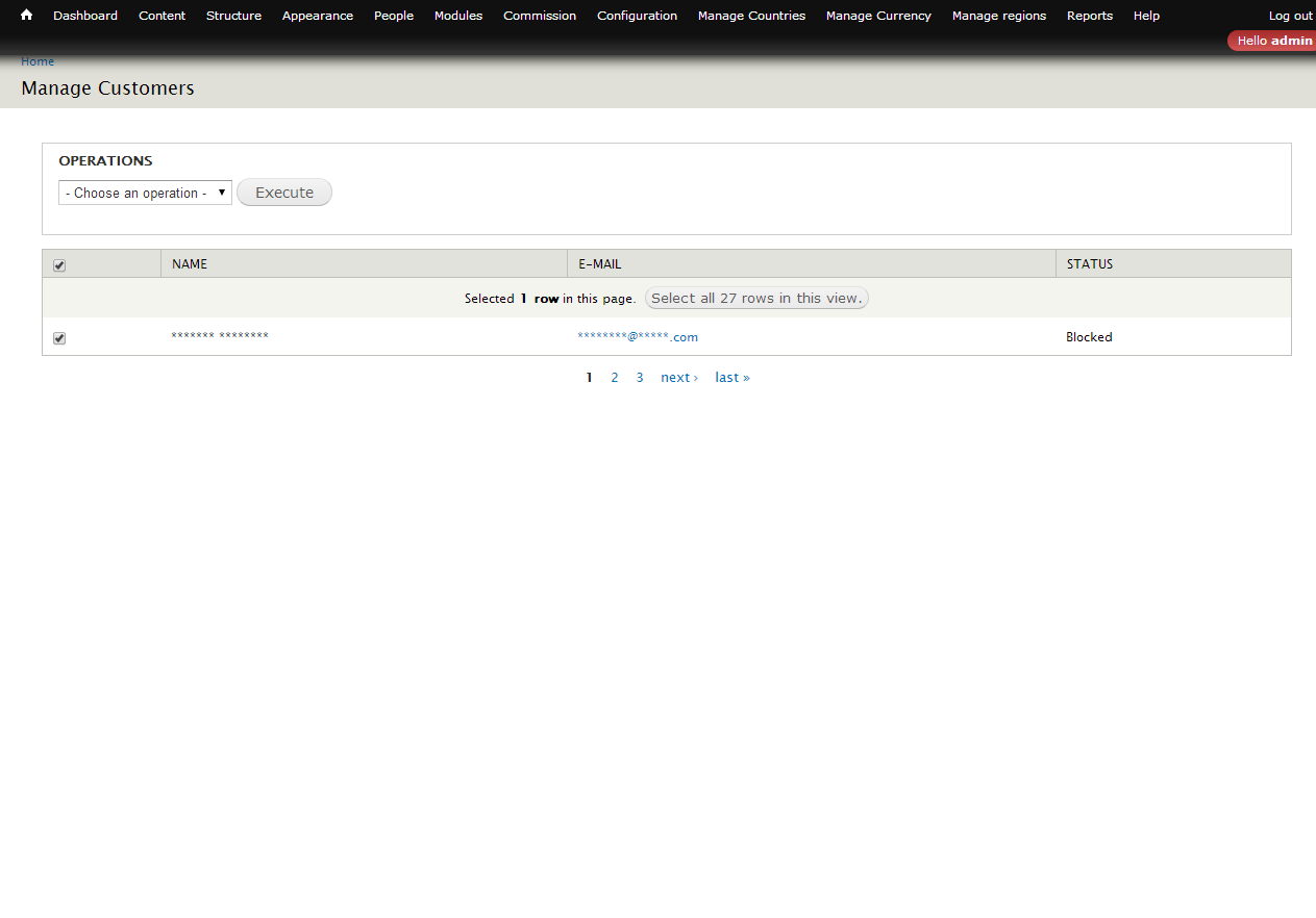 Simple view listing with pagination showing one record per page. [#2315733] | Drupal.org