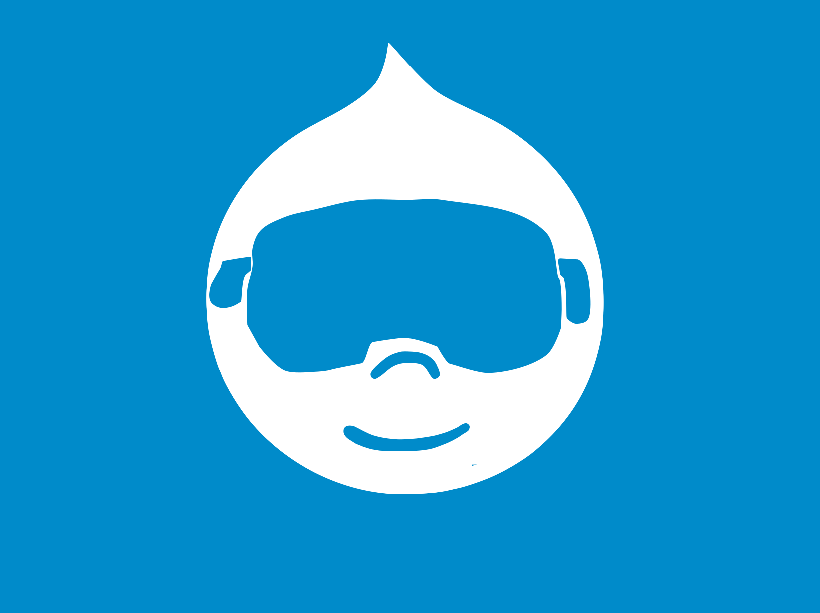 Drupal Mascot with VR glasses [#2891639] | Drupal.org