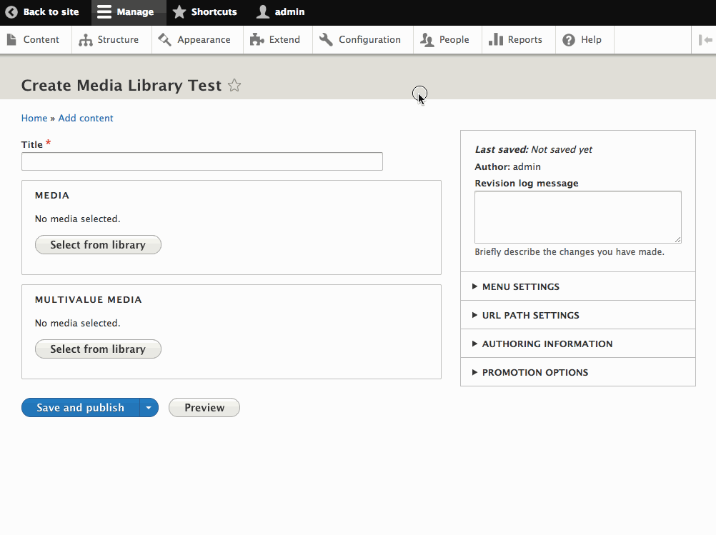 [META] Roadmap to stabilize Media Library [#2834729] | Drupal.org
