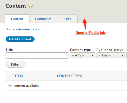 Bring Media entity module to core as Media module [#2831274] | Drupal.org