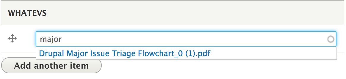 Create file field widget on top of media entity [#2831940] | Drupal.org