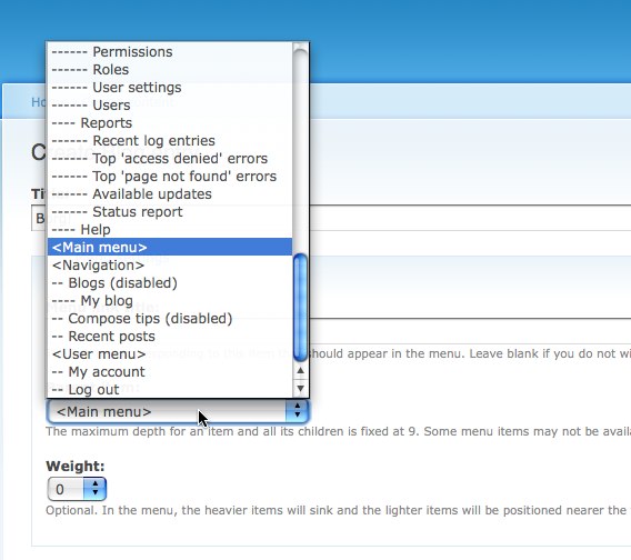 Split Navigation to User and Administration menu [#273137] | Drupal.org