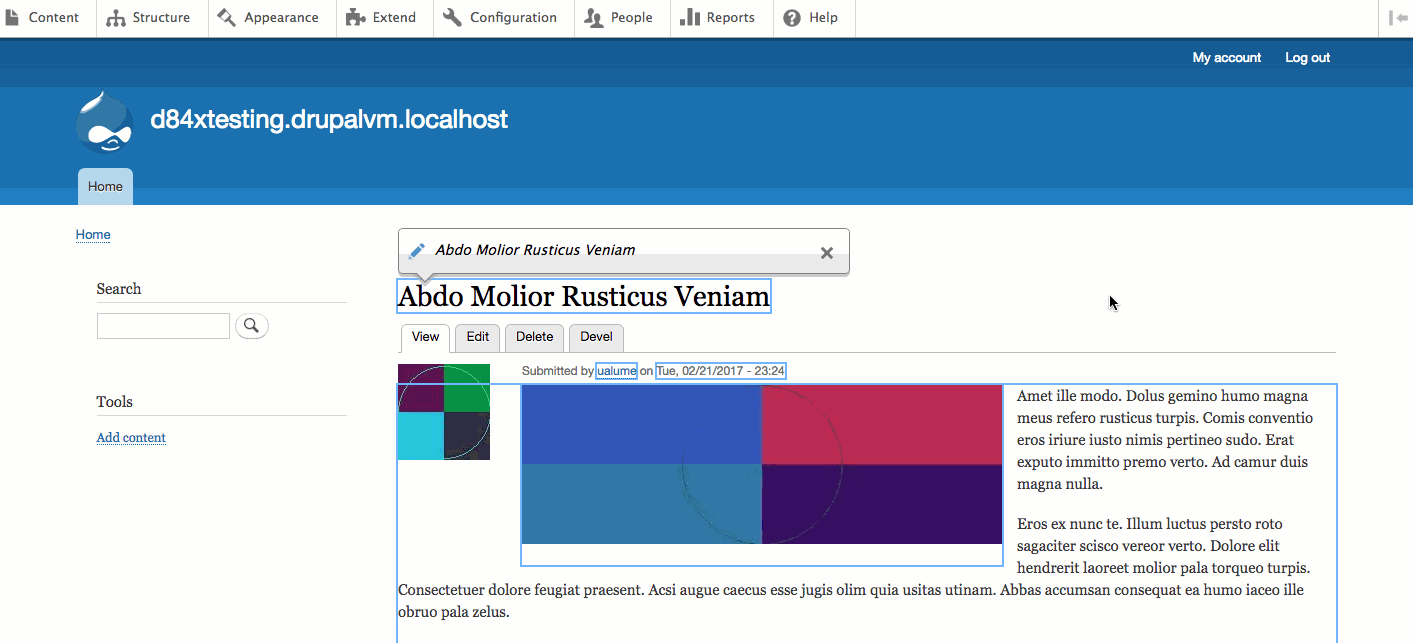 Reposition Quickedit overlay on toolbar orientation change [#2856364] | Drupal.org