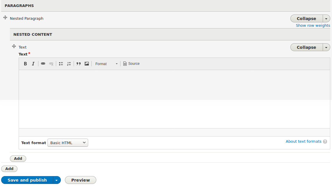 Introduce a "Modal form" mode for adding Paragraphs [#2831760] | Drupal.org