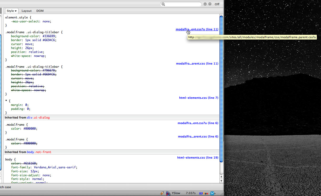 Use unique filename for CSS files to allow overriding stylesheets from theme [#576448] | Drupal.org