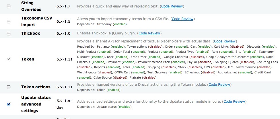 Modules and partial dependencies - enhances[] and enhancedby[] field in modules' .info.yml files ...