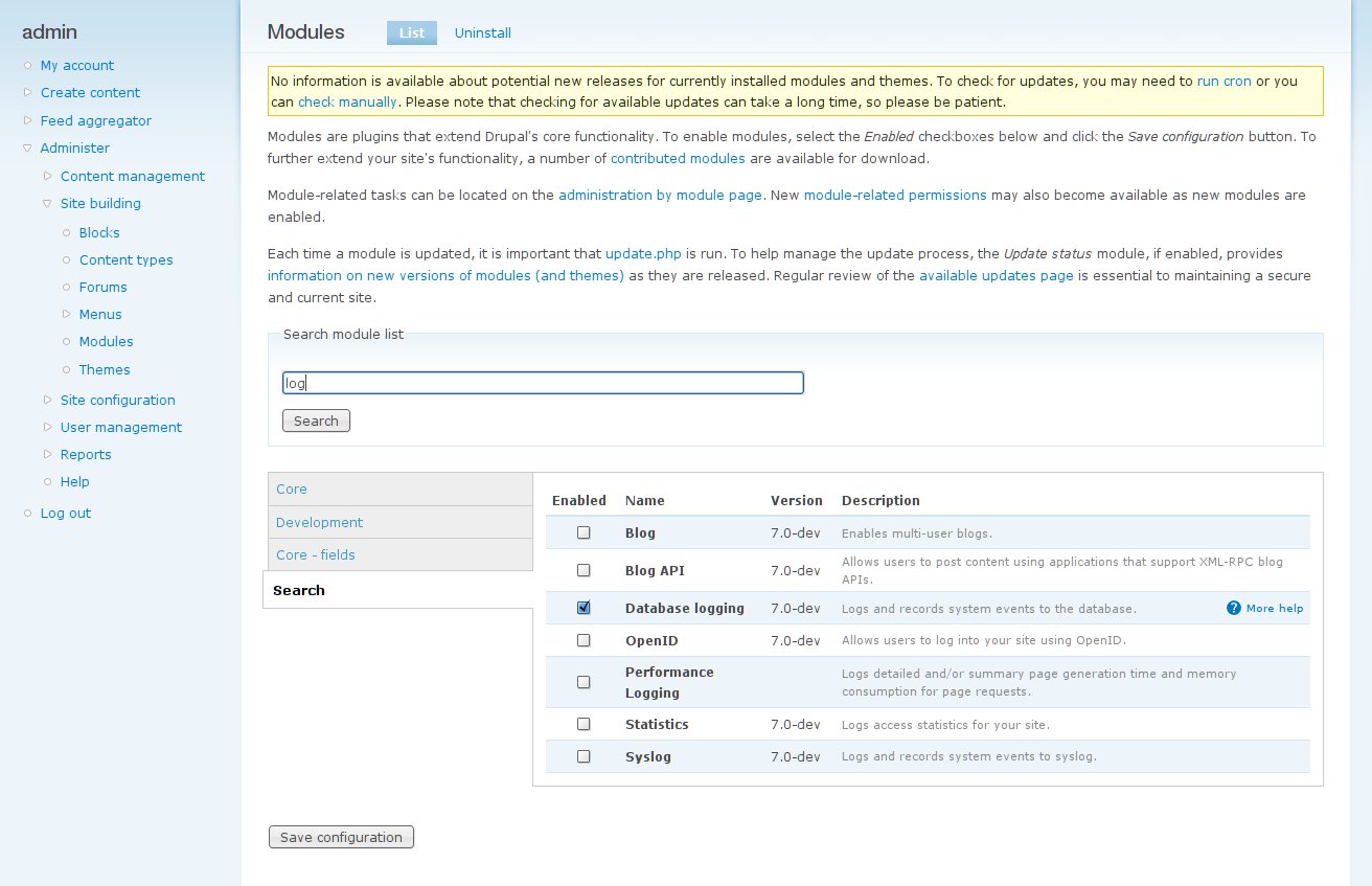 Searchable modules page [#396478] | Drupal.org