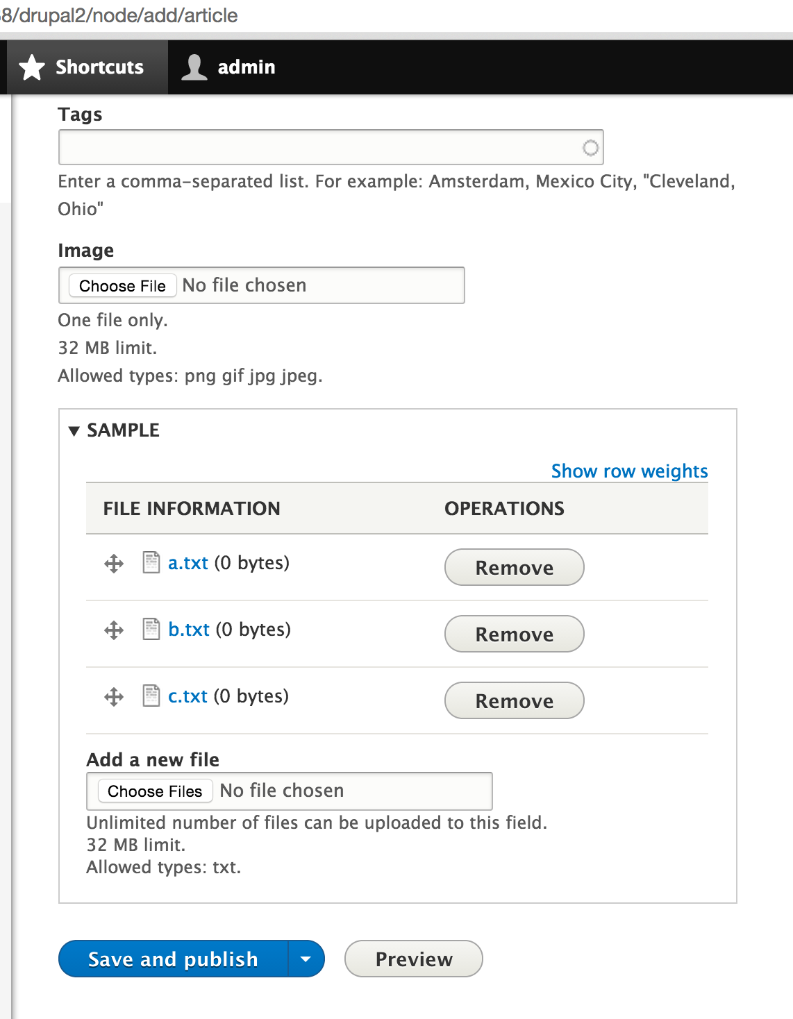 Remove SafeMarkup::set in template_preprocess_file_widget_multiple() [#2502781] | Drupal.org