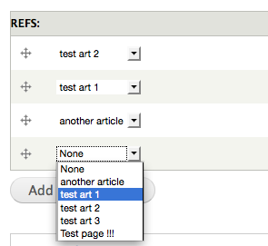 Allow multiple select list fields to be draggable [#1016274] | Drupal.org
