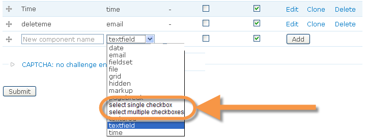 Creating a single checkbox [#264181] | Drupal.org