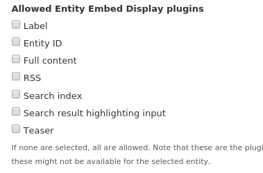 Treat each view mode in "Rendered entity" formatter as a standalone formatter [#2736741 ...