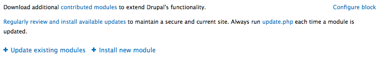Shorter help text on modules page [#636860] | Drupal.org