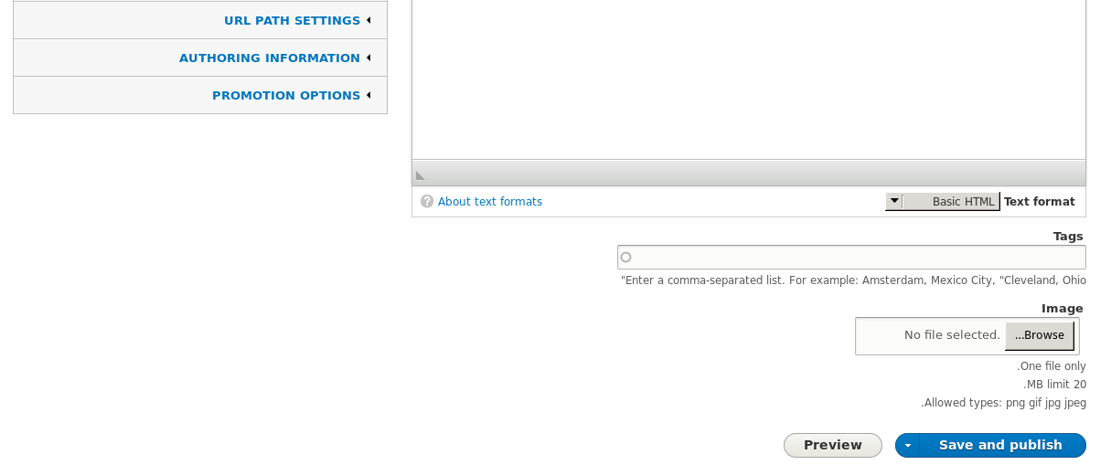 Fix node create page RTL CSS [#2329649] | Drupal.org