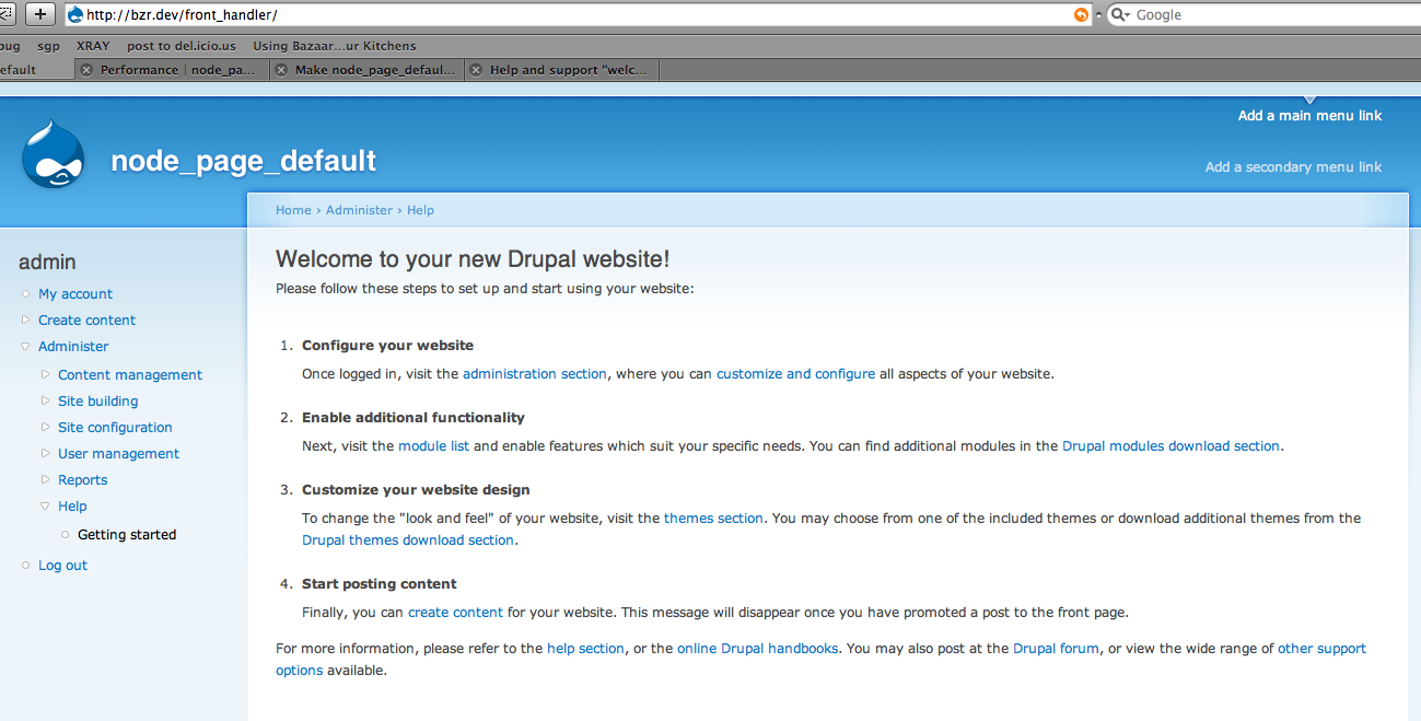 Make 'node' empty text themable. [#126221] | Drupal.org