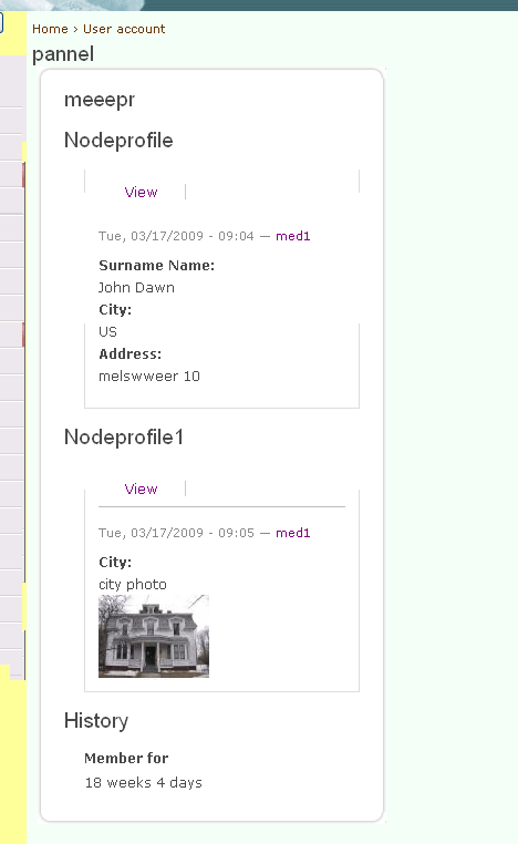 tabs for nodeprofile [#405958] | Drupal.org
