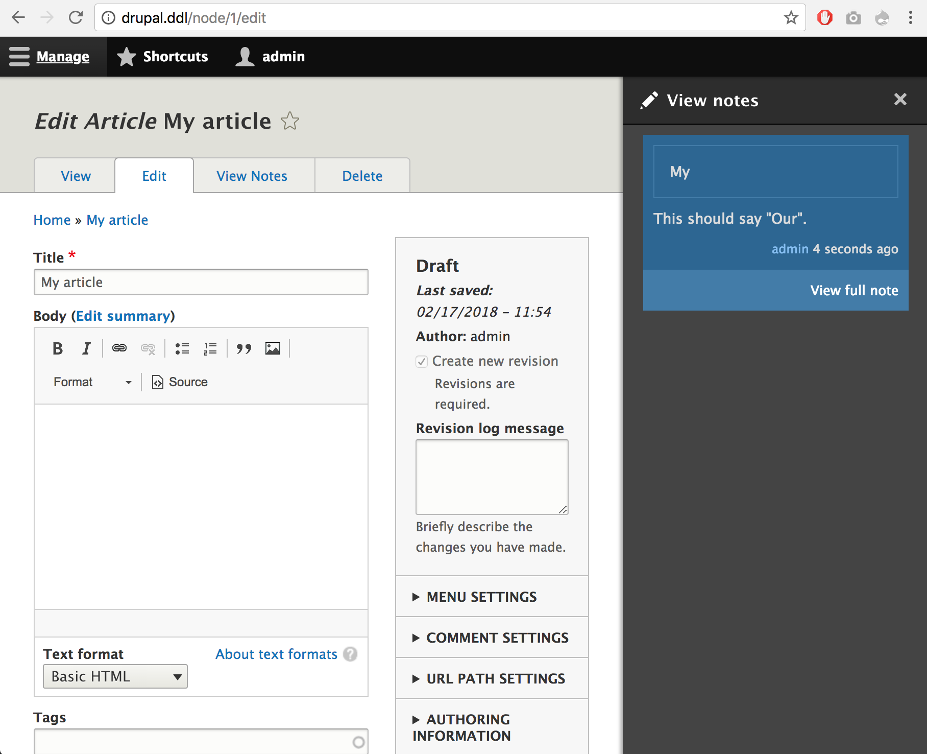 Off canvas looks funky when using Seven theme [#2945571] | Drupal.org