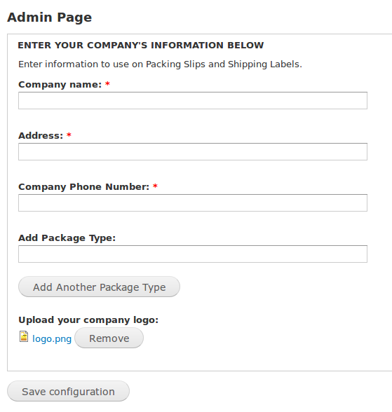 Unable to delete package types [#2596811] | Drupal.org