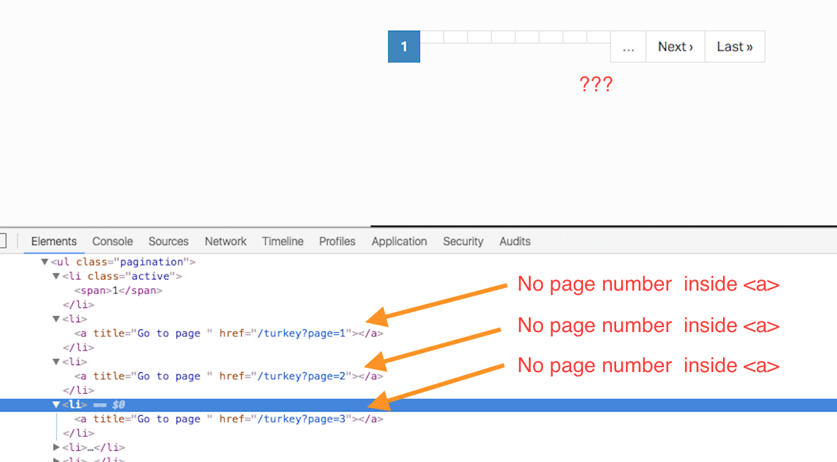 Page numbers does not displaying in full pagination [#2829218] | Drupal.org