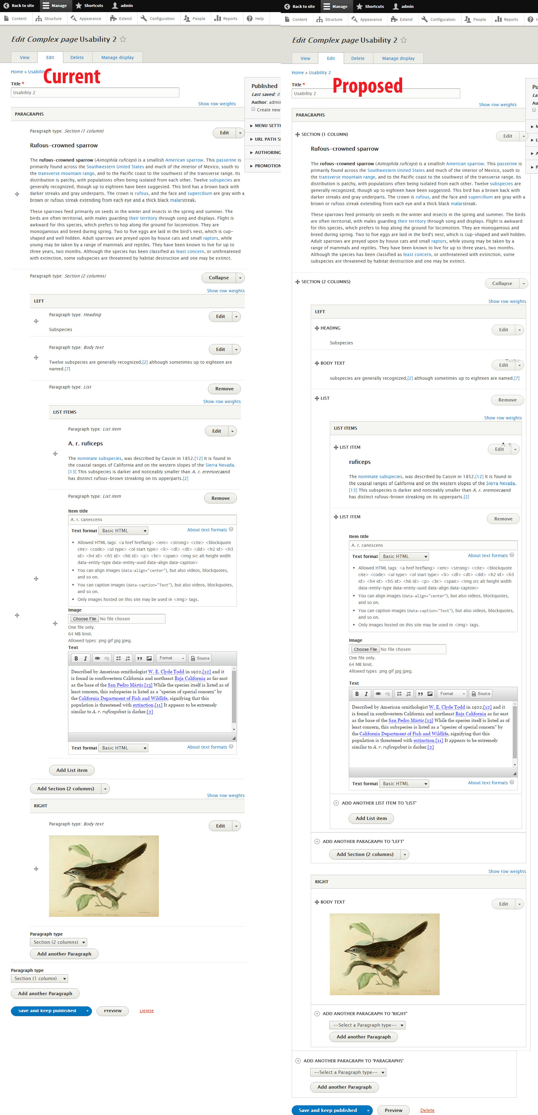 UX improvements for nested paragraphs [#2642810] | Drupal.org