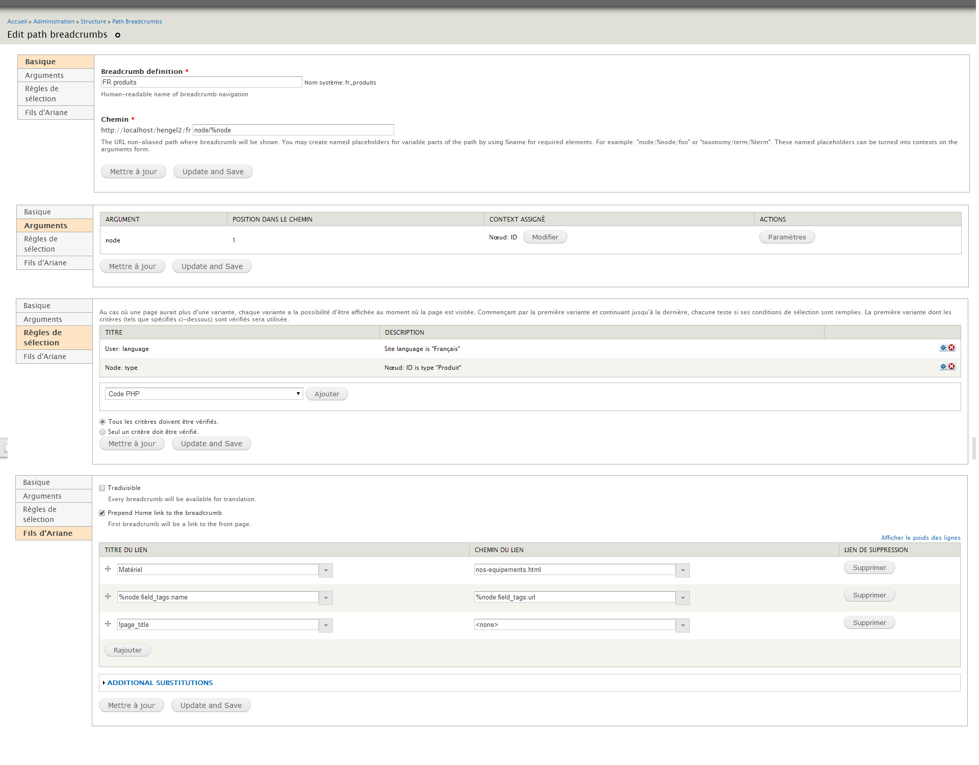 Hierarchical taxonomy terms breadcrumb for a node [#1849400] | Drupal.org