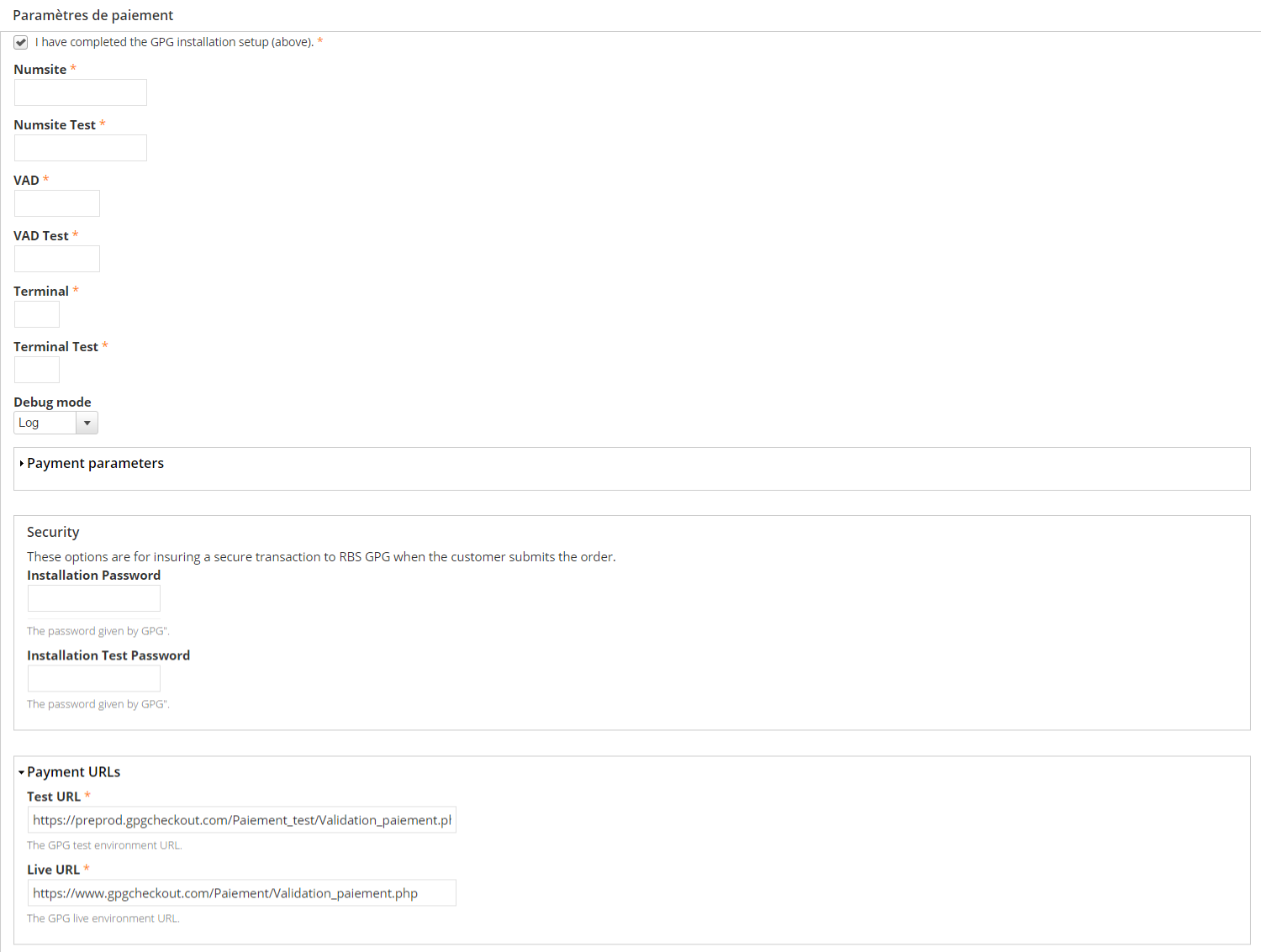 [D7] Commerce Payment GPG Checkout [#2712483] | Drupal.org
