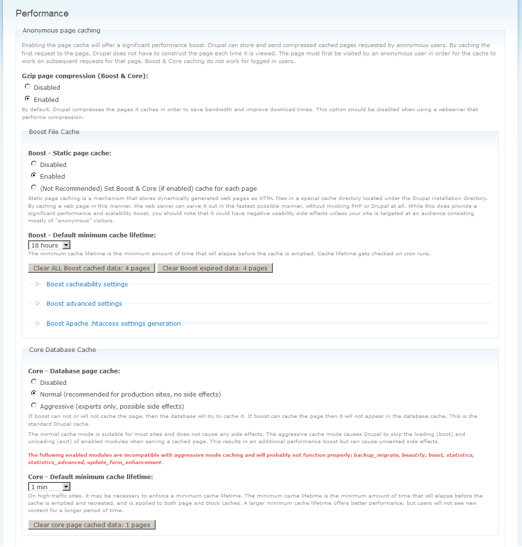 Simplify page caching [#370454] | Drupal.org