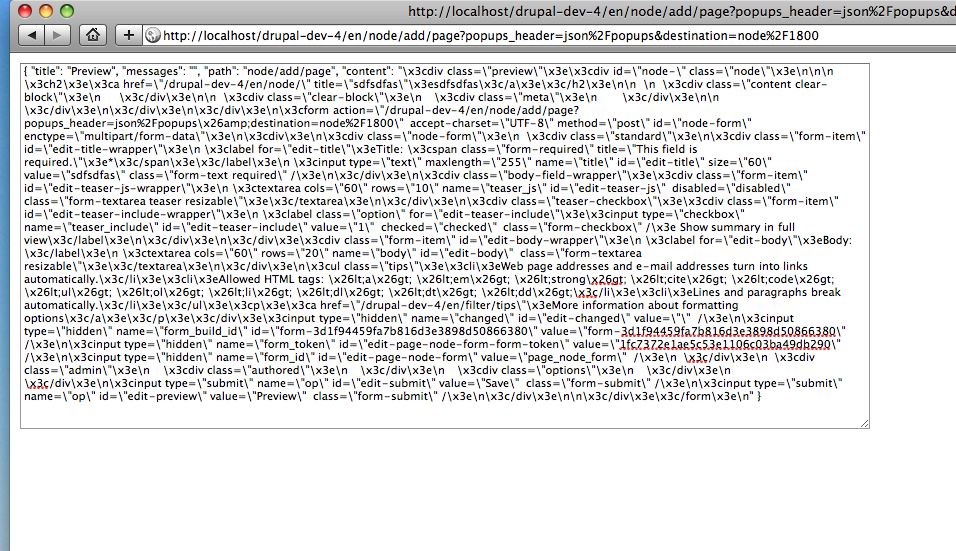 Clicking The Preview Button Twice Leads To A Page With A Textarea Containigt Popup Code 617870