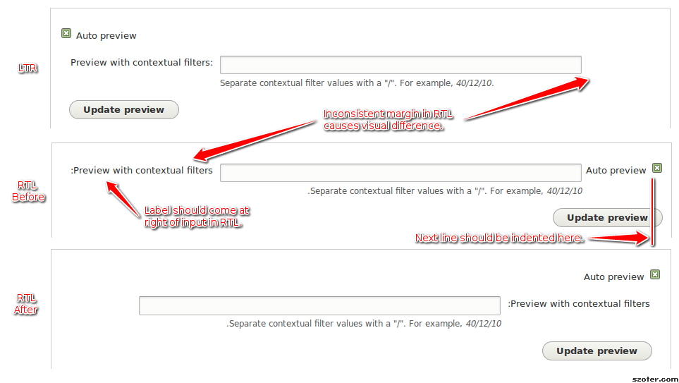 Add missing RTL rules to Views UI CSS [#2393267] | Drupal.org