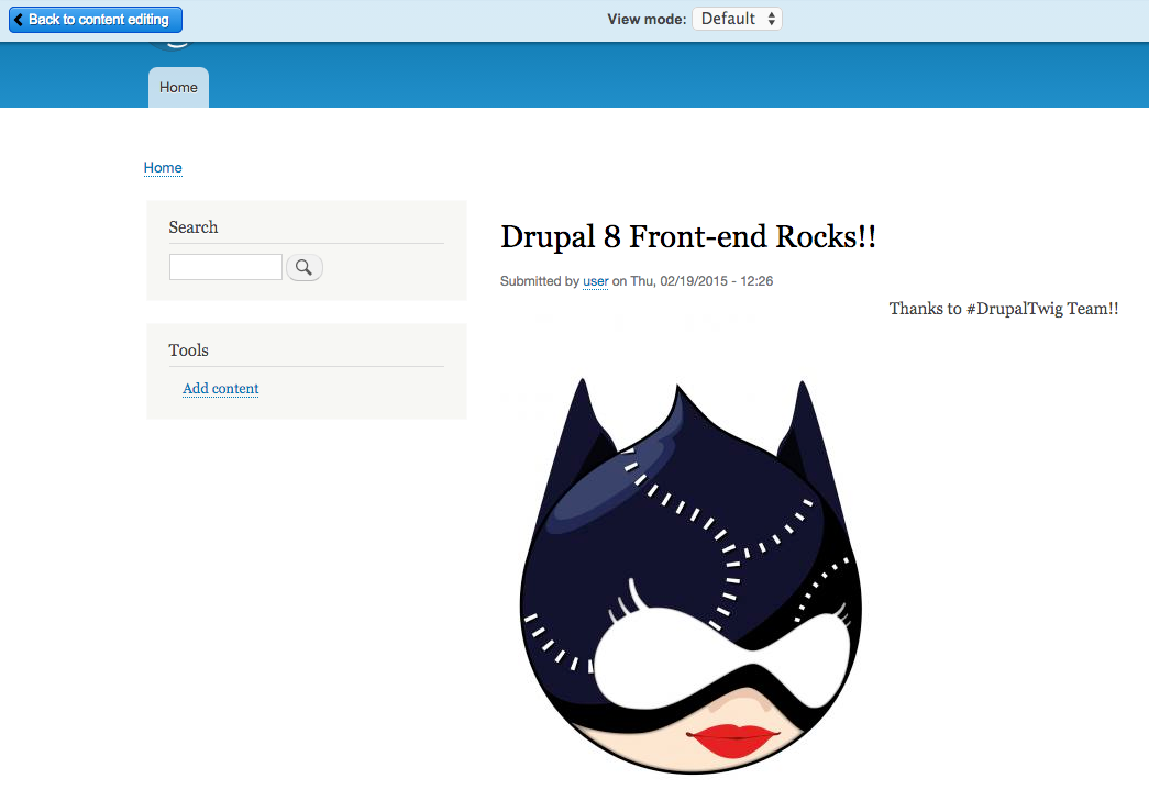 Clean up the "content" component in Bartik [#2398463] | Drupal.org
