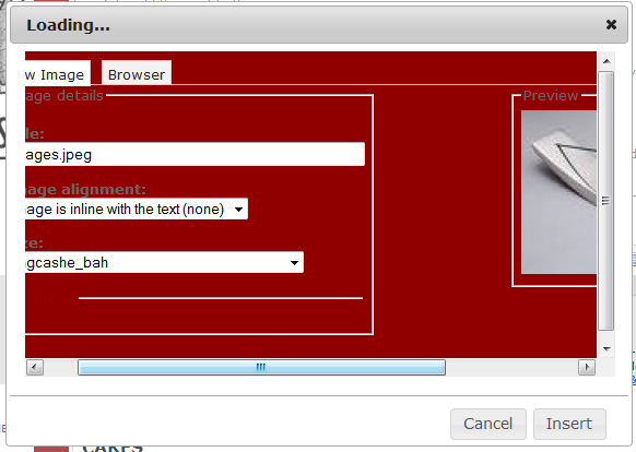 Image preview getting pushed off to the side. [#824750] | Drupal.org
