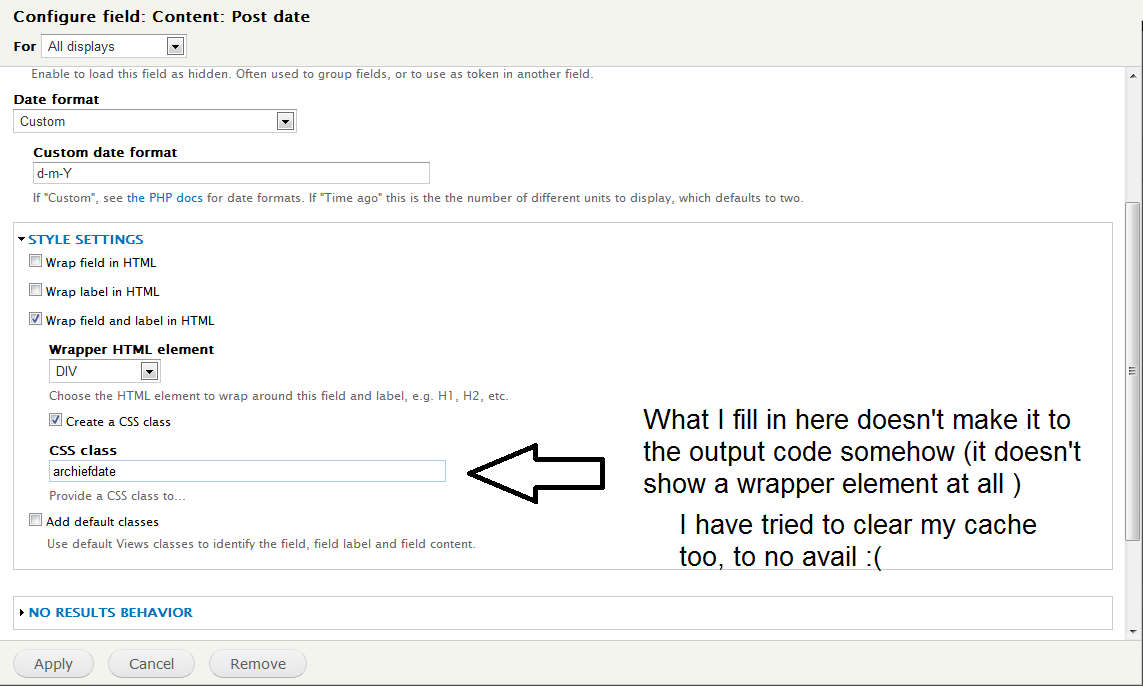Field + Wrapper class/element meaningless with table style [#1122130 ...