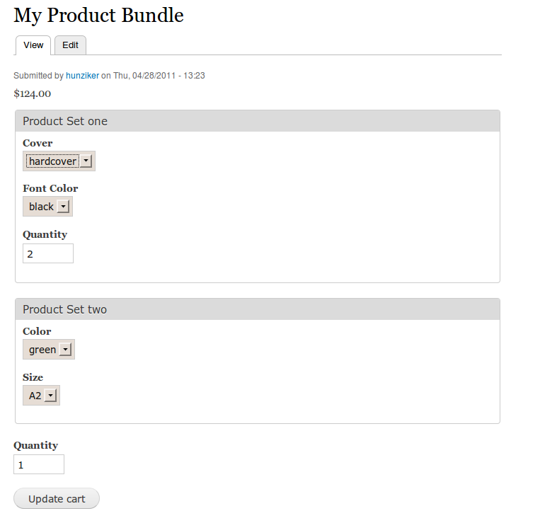 Multiple products per Add To Cart form (product kits/packages ...