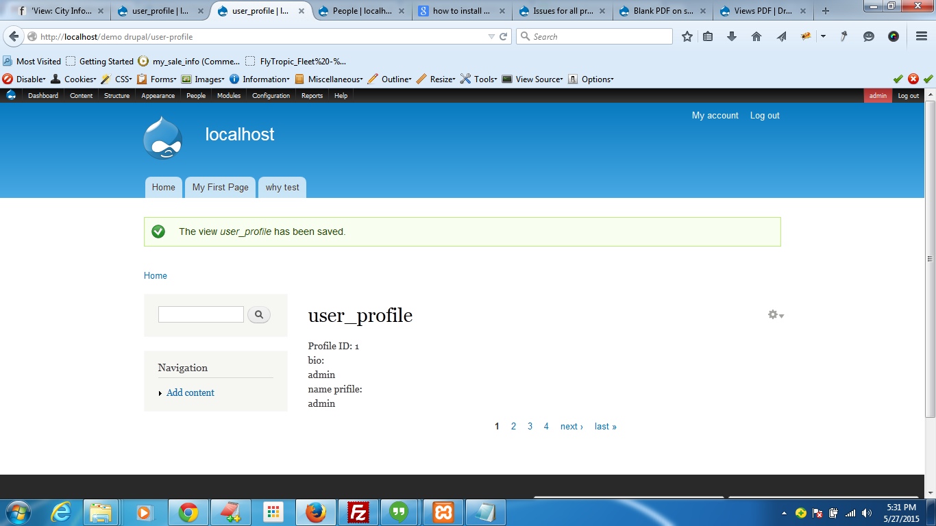Next user [#2494515] | Drupal.org