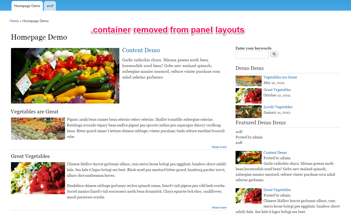 Radix Layouts breaks Panopoly for nested panels (e.g. teaser lists) [#2334871] | Drupal.org