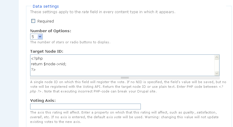 fivestar as in www.ratemds.com [#218871] | Drupal.org