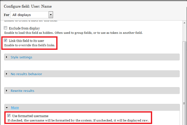 How to display a user's username (not real name) in Views once RealName is enabled? [#1239478 ...