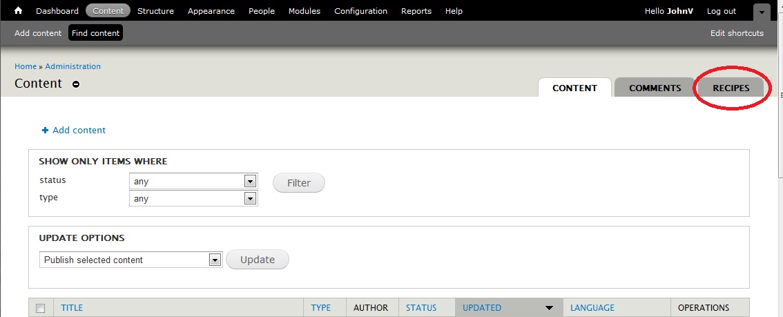 Is there a way to change module settings? [#1063014] | Drupal.org