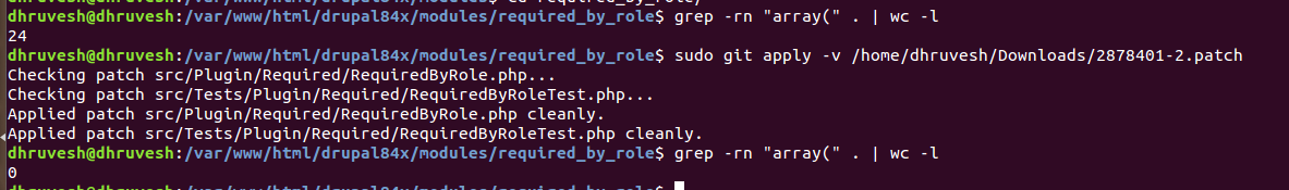 Convert module to use short array syntax (new coding standard). [#2878401] | Drupal.org