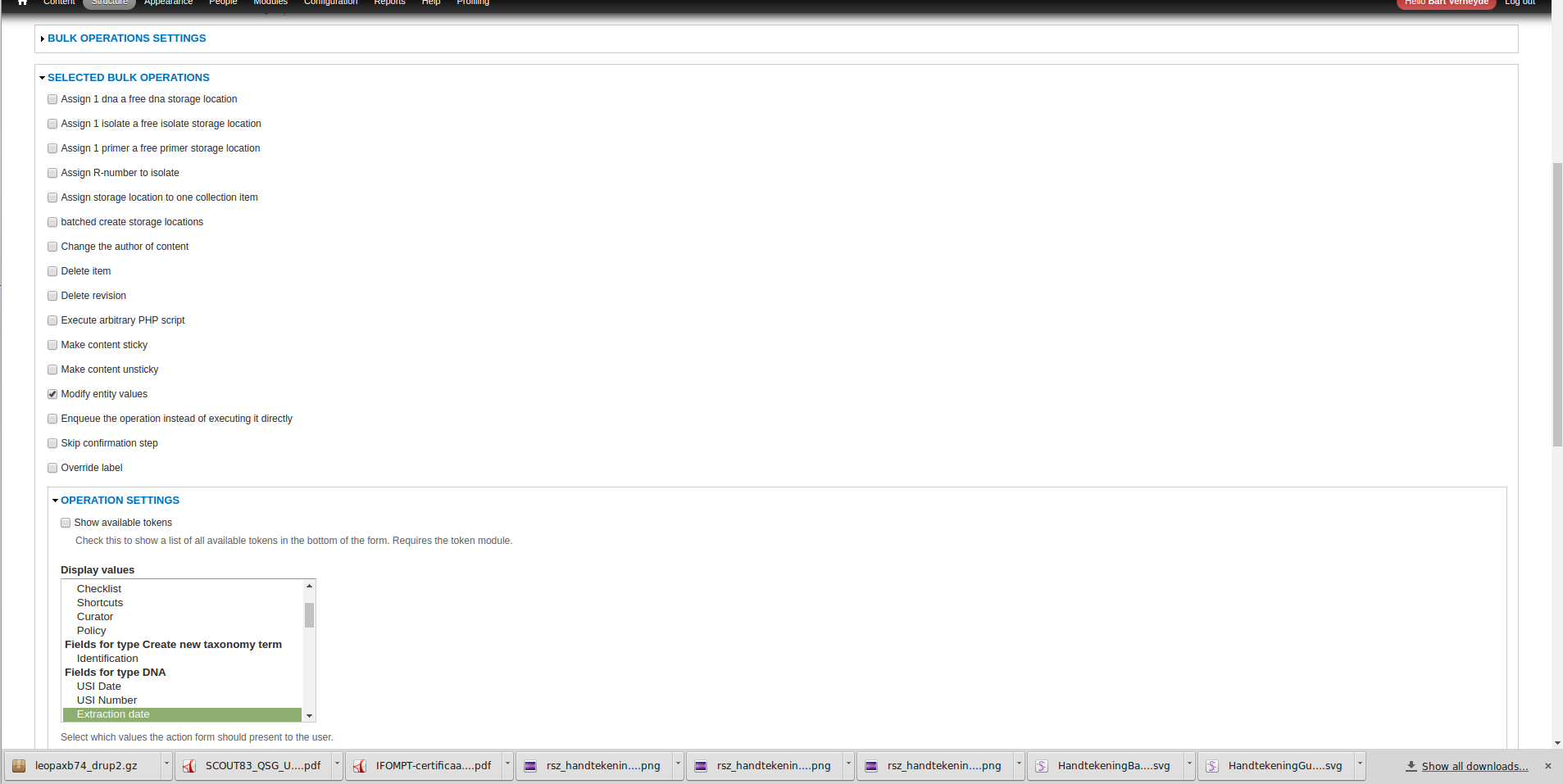 How to set "Add new value(s) to FIELD, instead of overwriting the existing values. " active as ...
