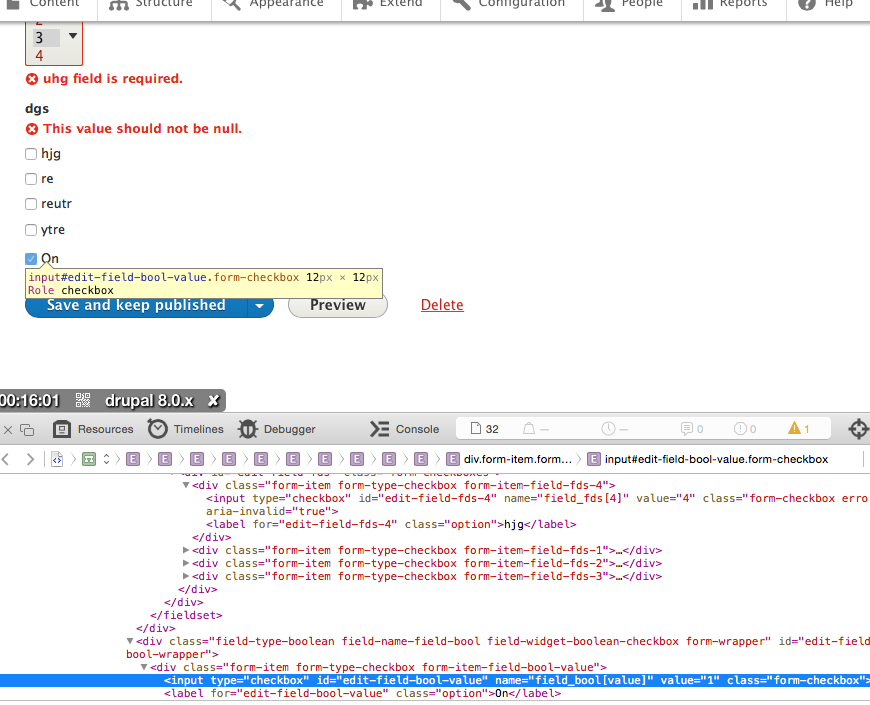 Inline form errors for accessibility and UX [#1493324] | Drupal.org