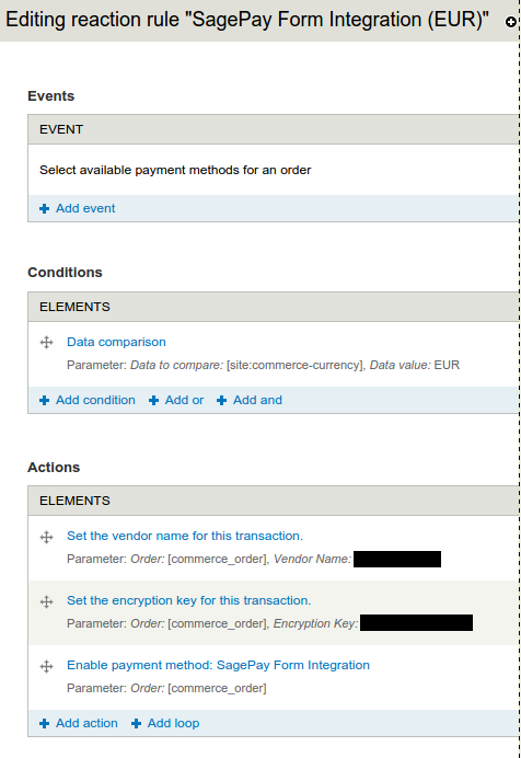 SagePay Form Integration with multiple vendors [#2461801] | Drupal.org