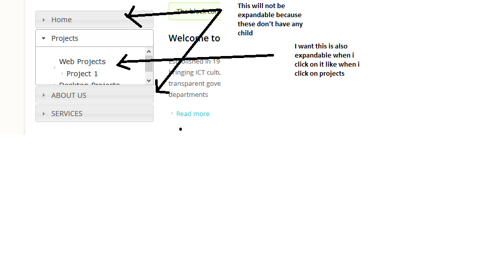 Turn sub-menus in accordion [#1651106] | Drupal.org