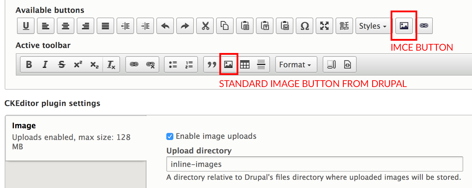 Integrate IMCE module [#2852480] | Drupal.org