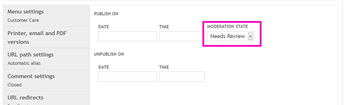 Add option in Scheduler module's Vertical Tab fieldset (on Node) to ... Add option in Scheduler module's Vertical Tab fieldset (on Node) to ...
