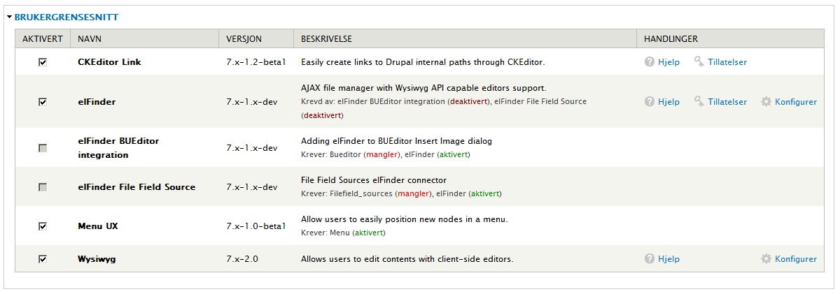 Help on using elfinder [#1158430] | Drupal.org