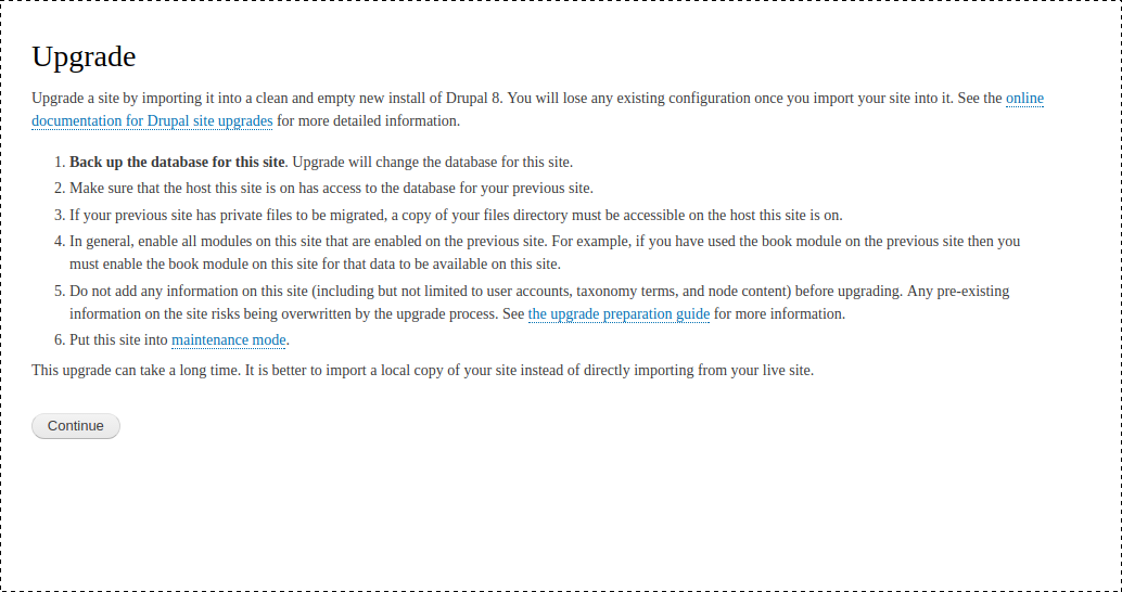[META] Usability refinements for Migrate UI [#2678638] | Drupal.org