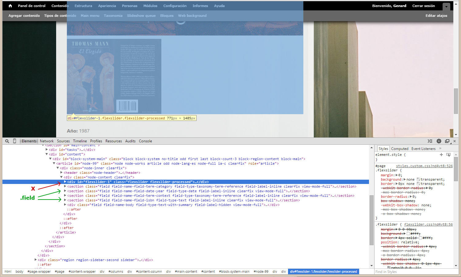 FlexSlider alpha2 breaks FlexSlider Fields integration [#2069435] | Drupal.org