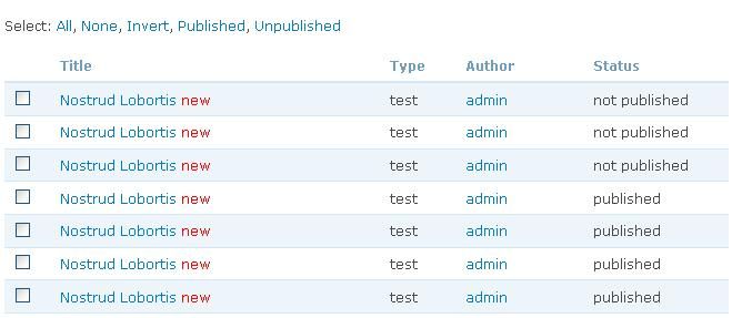 Text links for 'Select all/None/Invert' [#308468] | Drupal.org